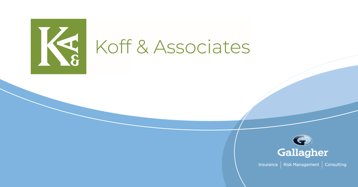 Our Next Chapter: A New Evolution - Koff & Associates